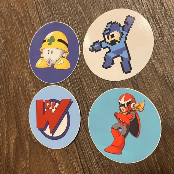 MegaMan | Other | Megaman Sticker Lot | Poshmark